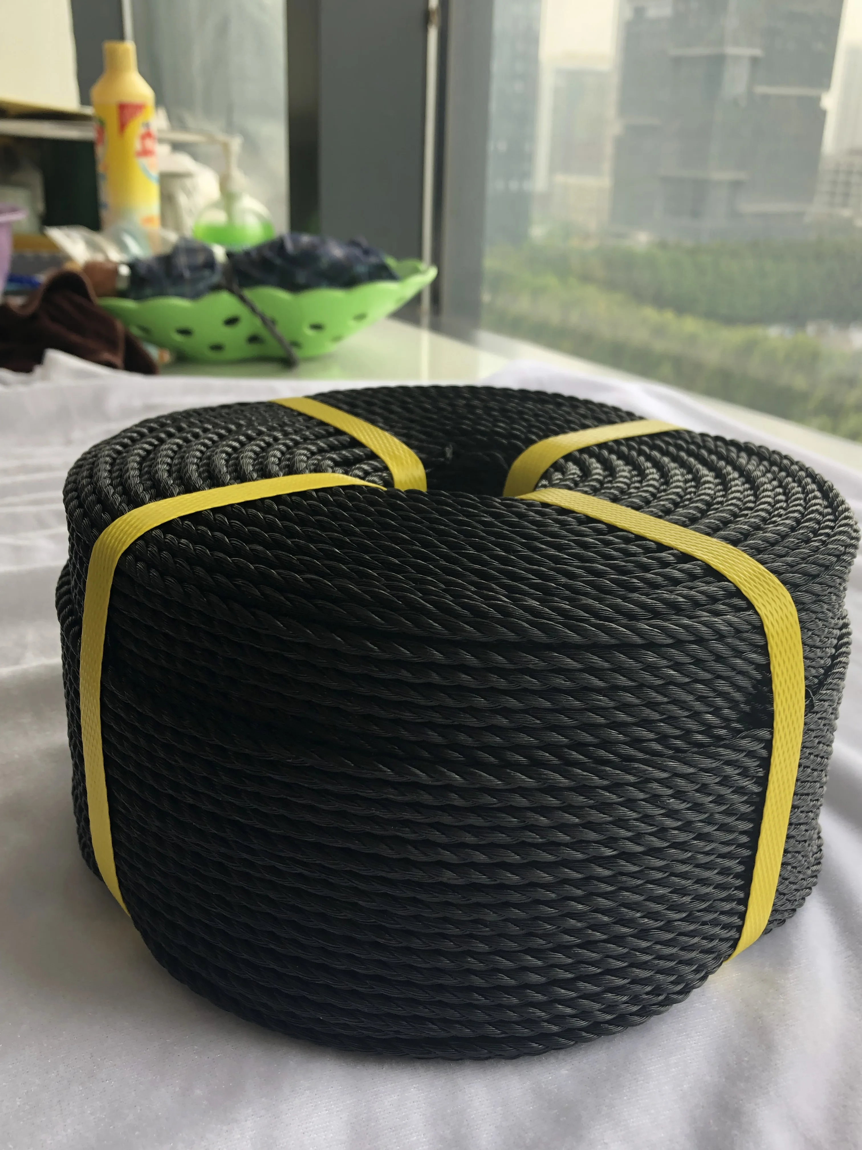 Color Polyethylene Plastic Twist Sea Rope Pe For Fishing 3mm 6mm 8mm ...