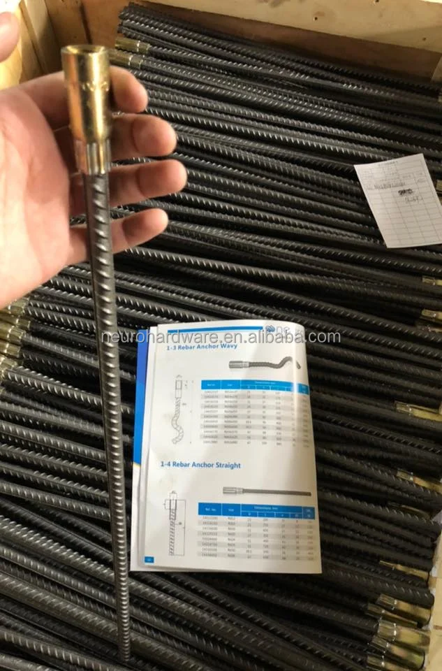 Precast Concrete Threaded System Rebar Anchor Straight Lifting Socket ...