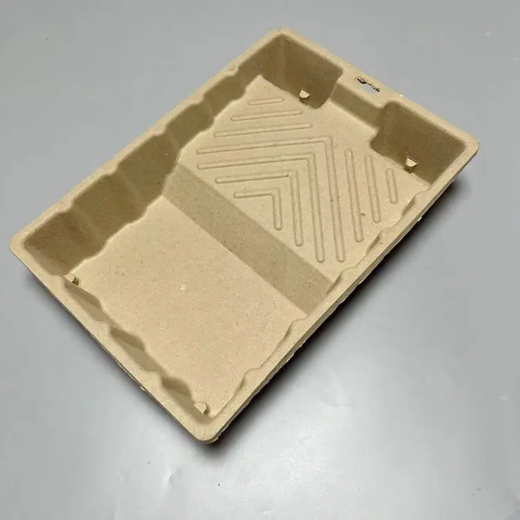 Custom Biodegradable Paint Paper Tray Biodegradable Water-resistant ...