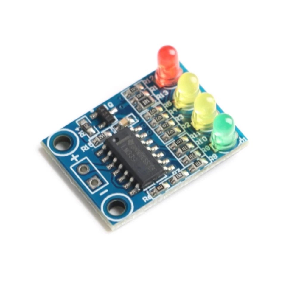 Original authentic 4-bit power indicator LED lamp 12V battery 4-stage ...