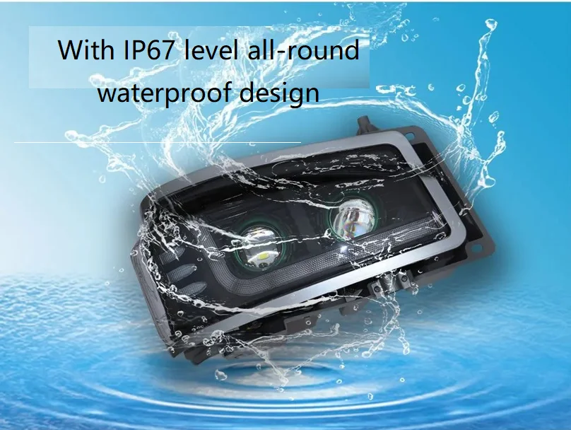 Sinotruk Howo Full LED Headlights - Bright and Efficient