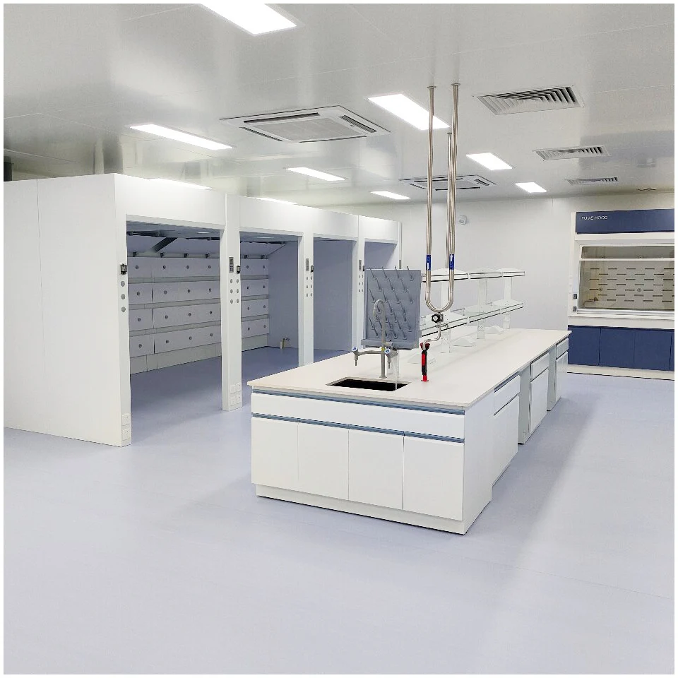 High Level Steel Laboratory Furniture for Physics/Chemistry/Biology ...