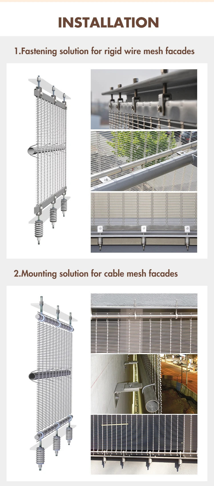 Metal Mesh For Elevator Wall Covering Stainless Steel Screen Customized ...