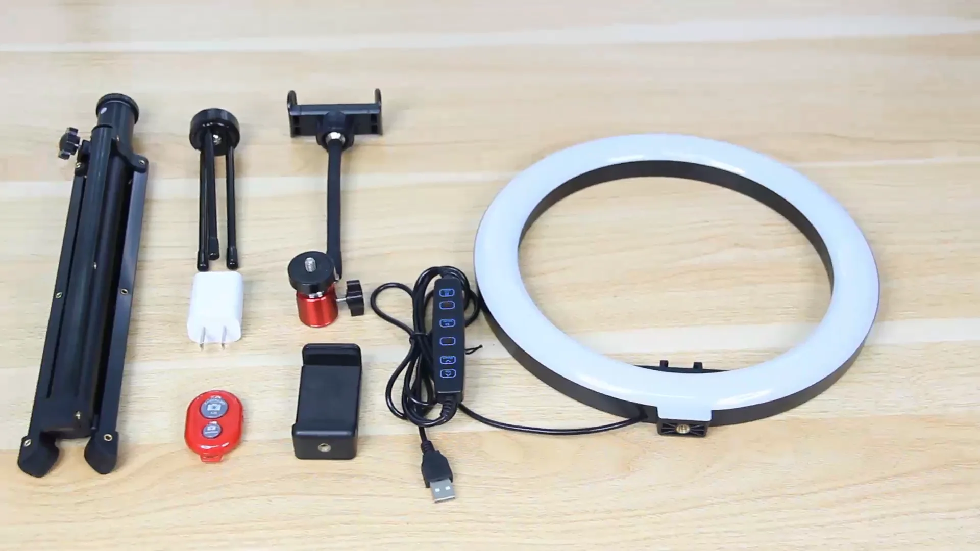 Uegogo 6 Inch Ring Light With Tripod Stand Photographic Lighting Beauty ...