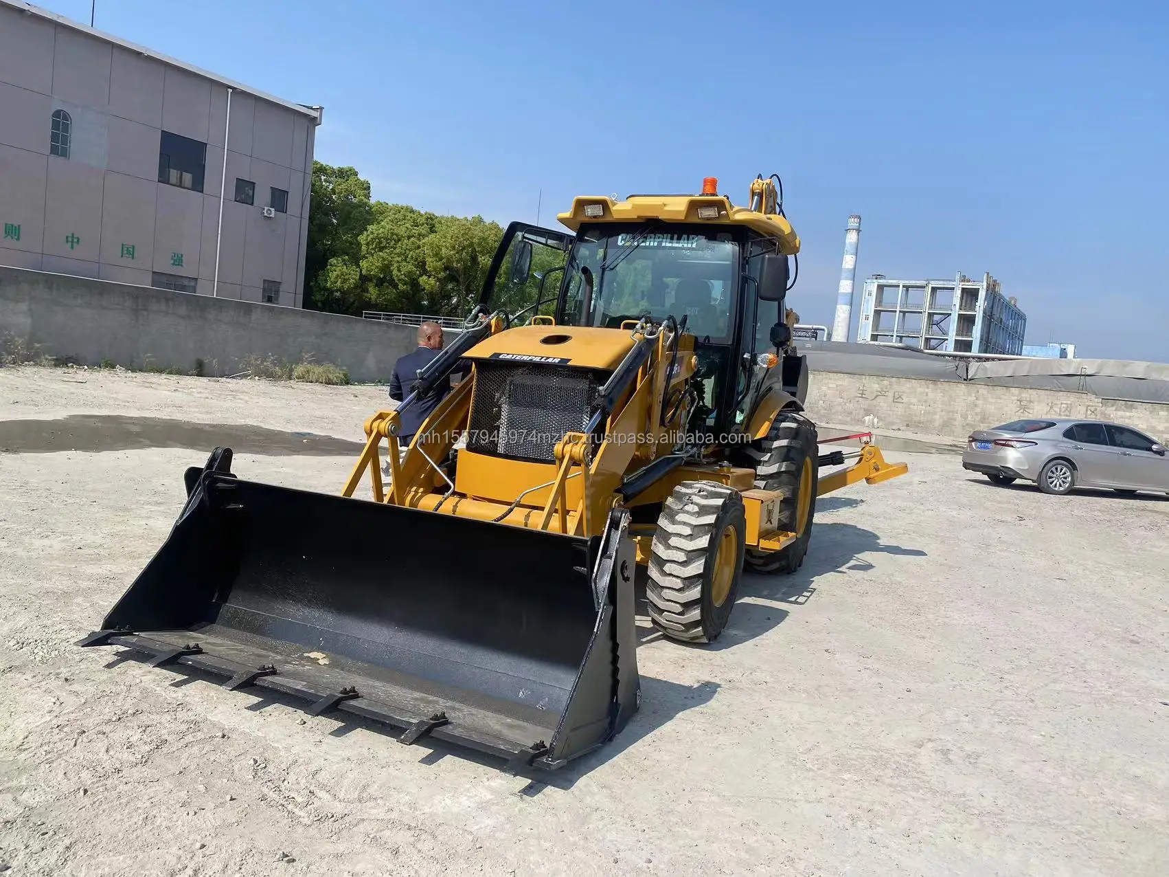 USA Made Original Caterpillar 420F2 Backhoe Loader and Digger, 420f2 ...