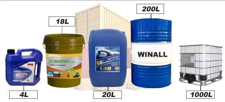 Industrial Gear Oil Lubricating Oil Anti-wear Hydraulic Oil To Reduce ...
