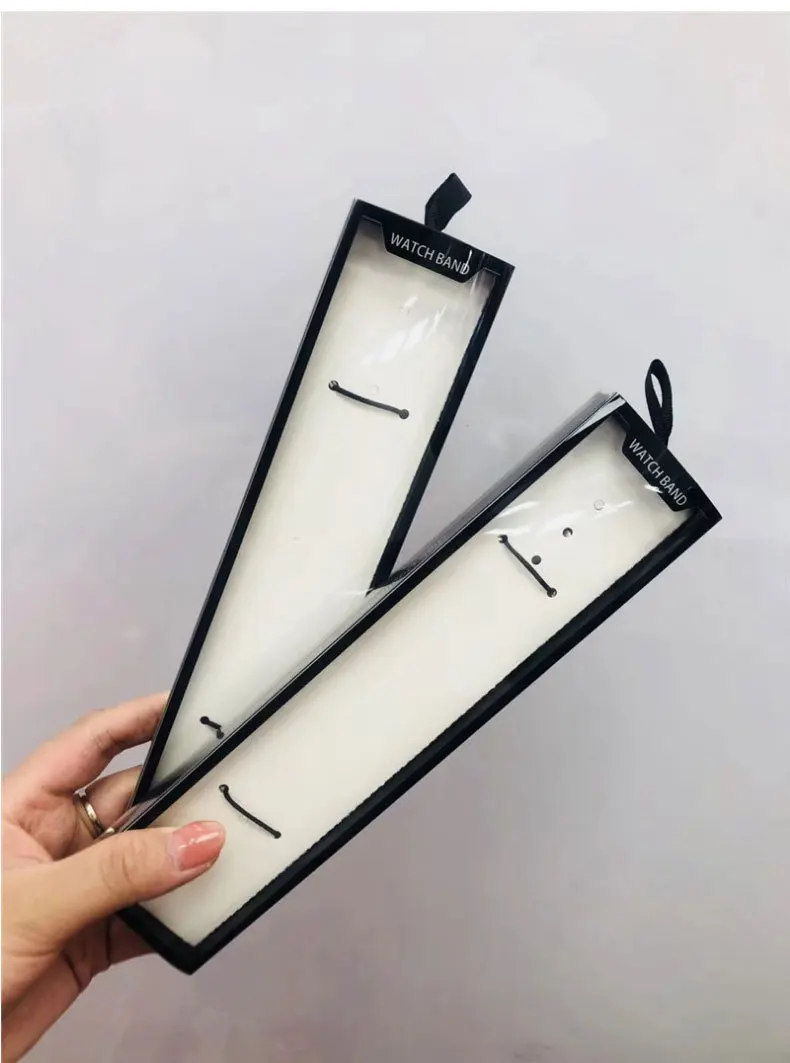 Simple Watch Strap Box Case for Apple Watch Band 6 5 4 3 Box Paper Pack ...