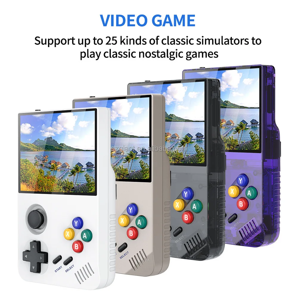 M19 Retro Portable Mini Handheld Game Console with 400 Games