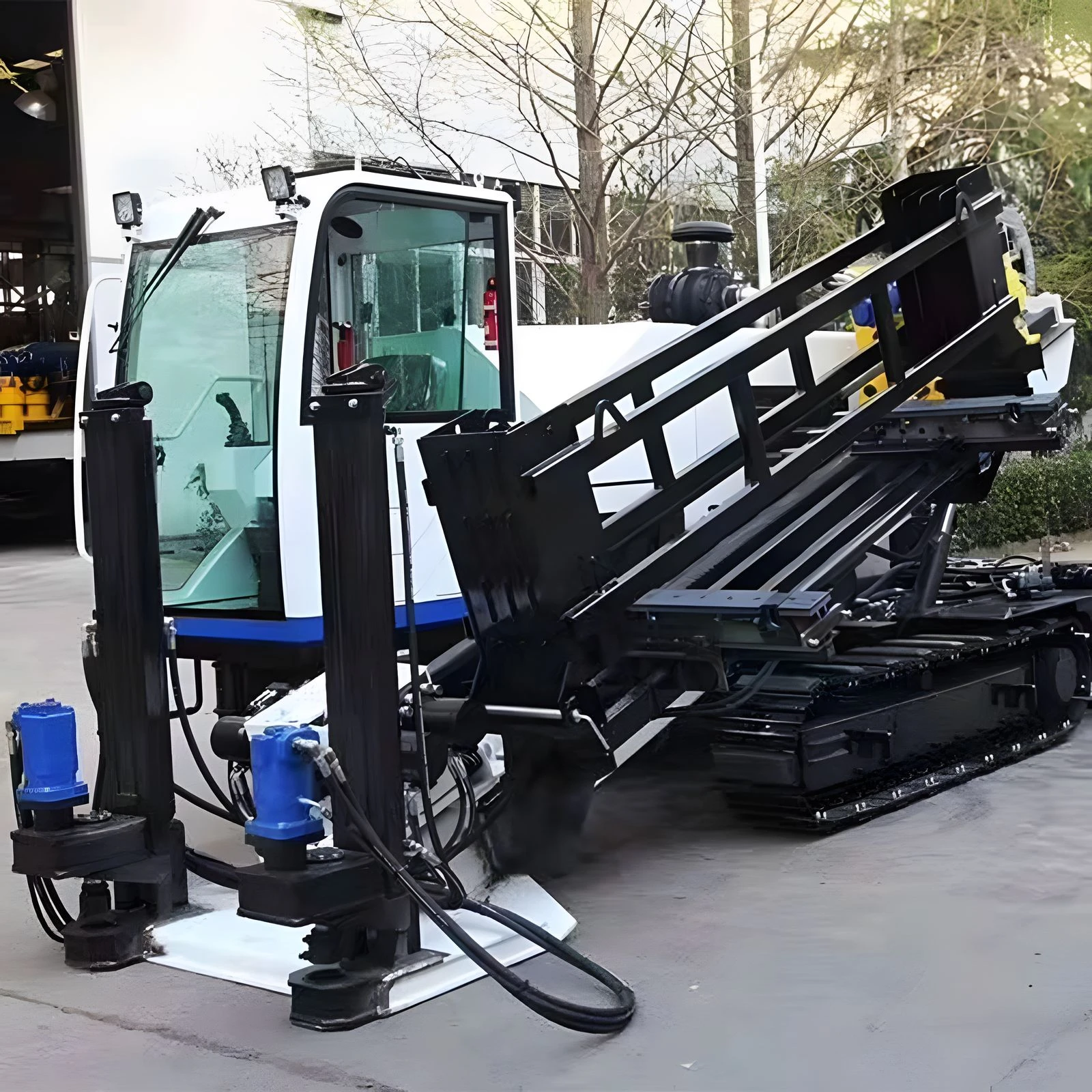 HDD Trenchless Pipe Laying Horizontal Directional Drilling Machine 50 ...