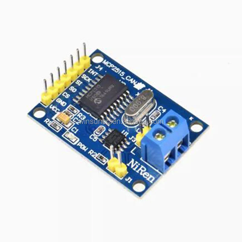Mcp2515 Can Bus Module Tja1050 Receiver Spi Protocol 51 Microcontroller Program Routine High
