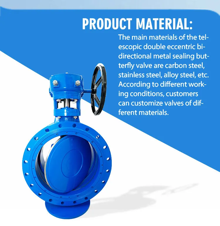 DN500 Pneumatic Motorized butterfly Valve Pn16 Price for Cement ...