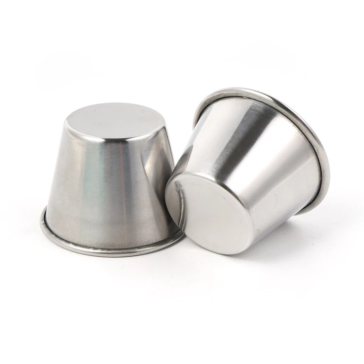 Stainless Steel Condiment Stocked Sauce Cup Dipping Portion Mini Sauce ...