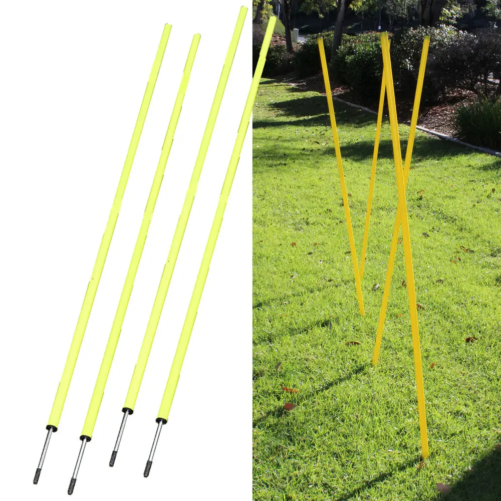 Wholesale Plastic Slalom Pole Agility Poles for Soccer Training
