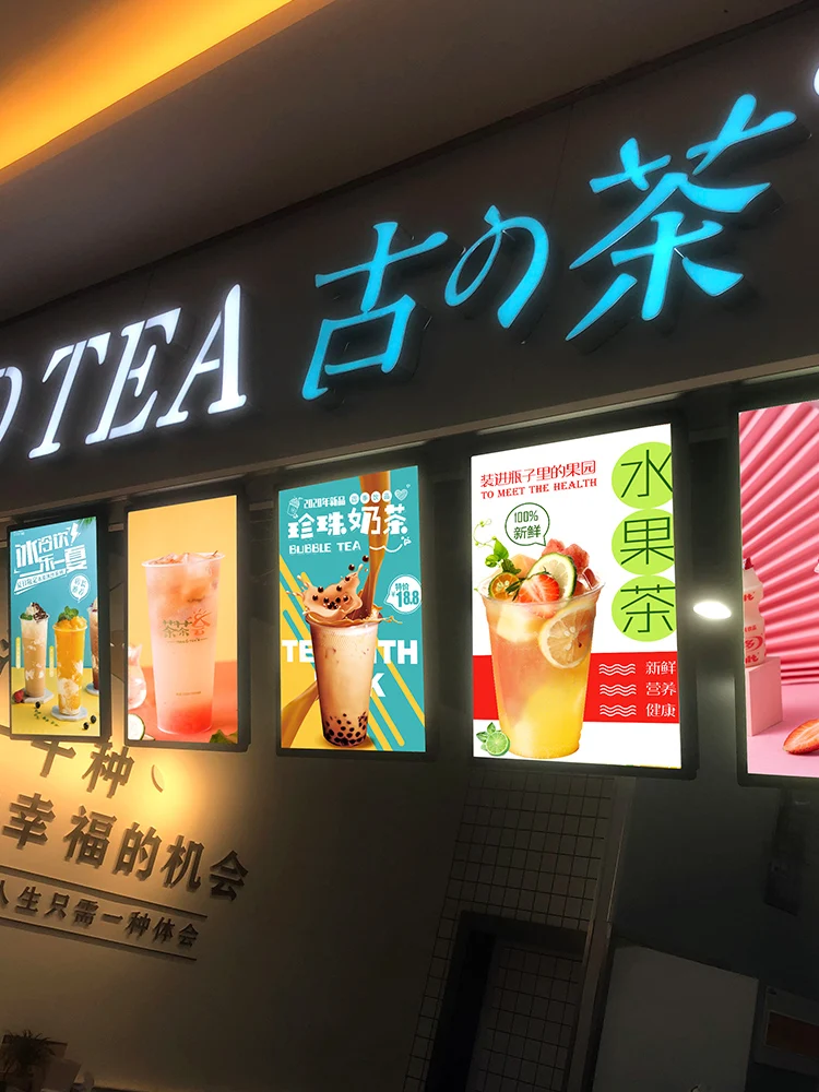 Aluminum Light Box Window Display A0/a1//a2/a3 Size Poster Frame Snap Ultra Thin Advertising ...