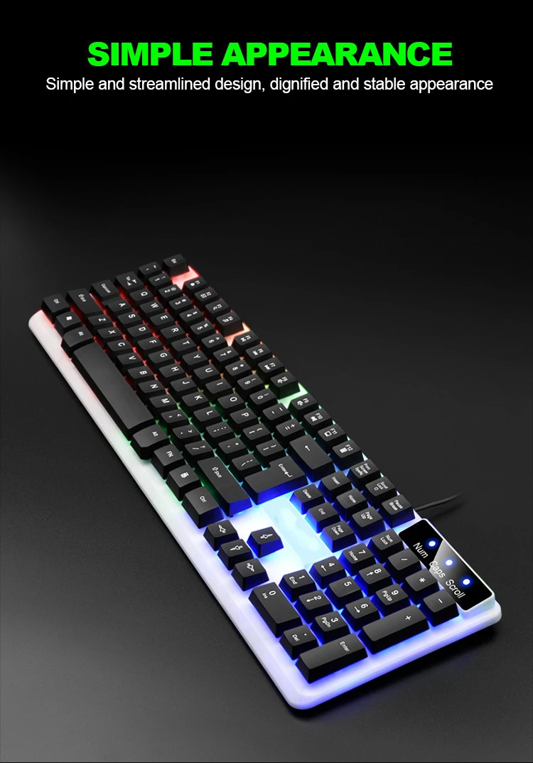 Ergonomic Gaming Keyboard & Mouse Combo - Wholesale Price