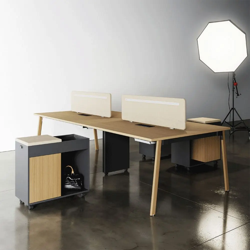 Commercial Furniture Modern Design Wooden Desk Frame Modular Office ...