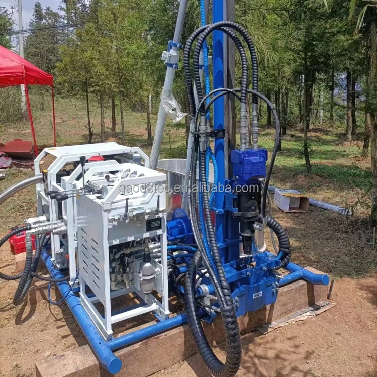 300m Depth Small Portable Manpower Diamond Drill Rig