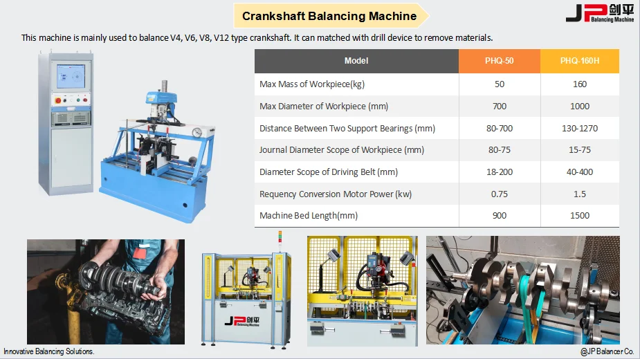 JP Motorcycle Crankshaft Balancing Machine (PHQ-50A)