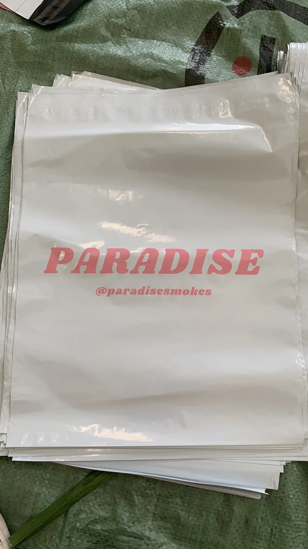 Custom Logo Compostable Postage Satchels - Eco-friendly