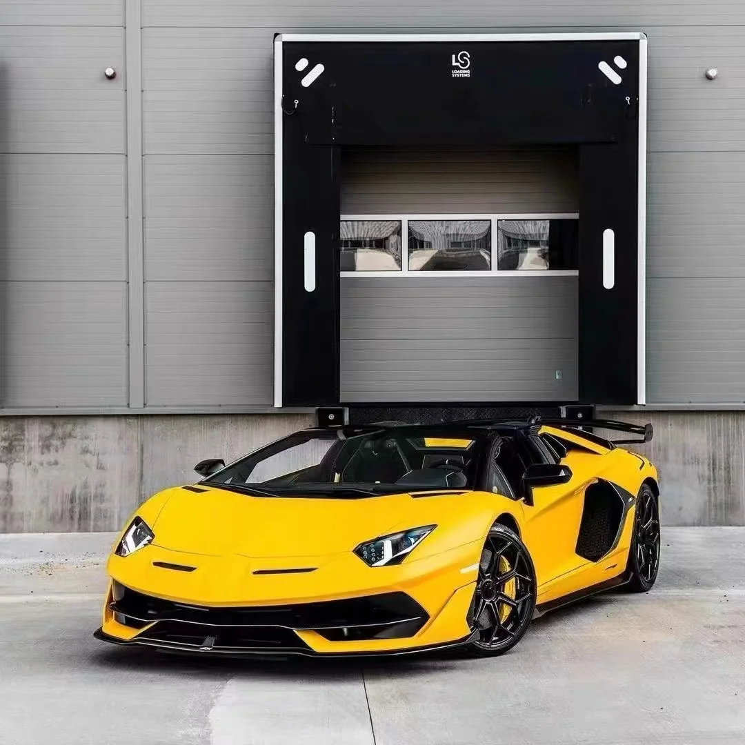 SVJ Style Body Kit Front Bumper Spoiler Exhaust Hood Bodykit for ...