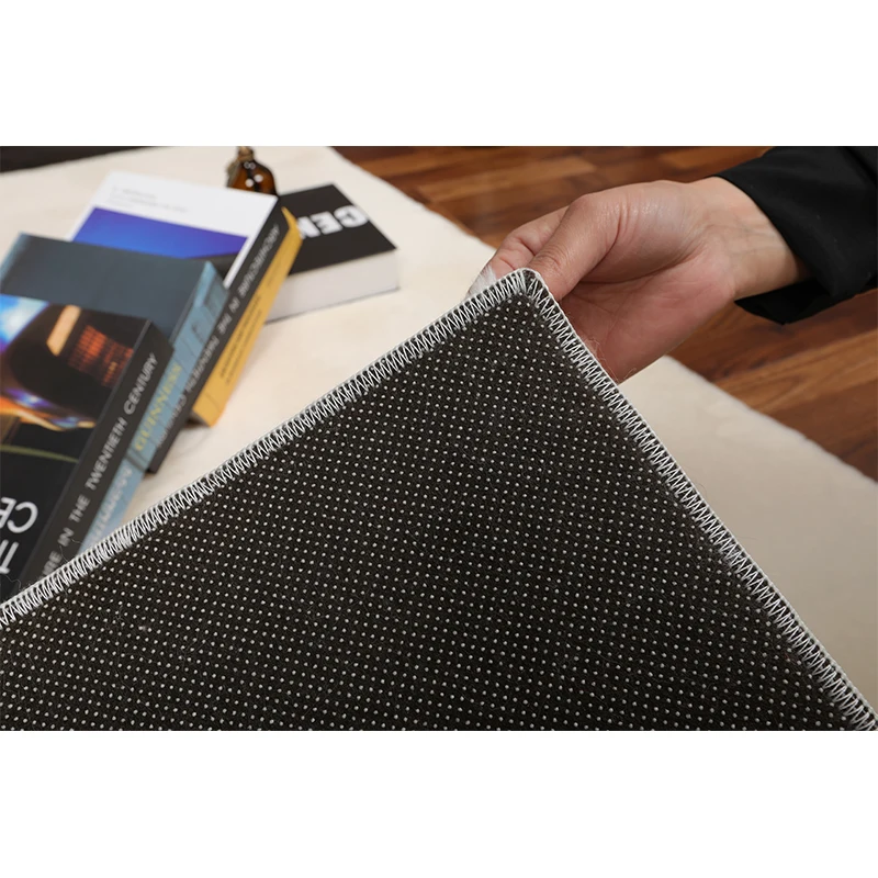 Tpr Backing Anti-slip Soft Faux Rabbit Fur Rug And Carpet - Buy Rabbit ...