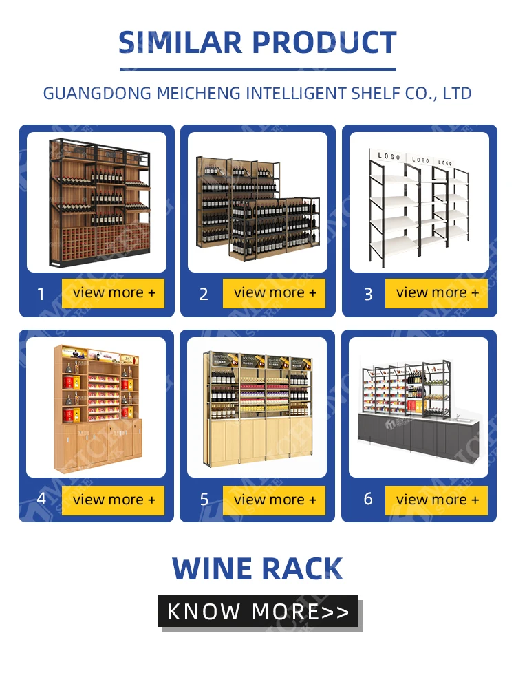 Meicheng Custom Supermarket Layout Kiosk Stands Rack Shelf Supermarket ...