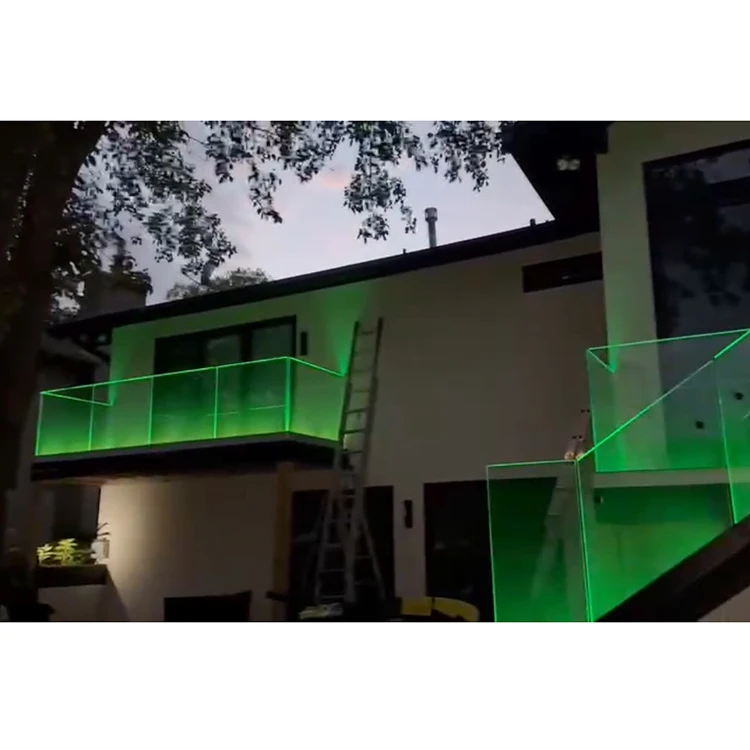 HDSAFE LED Glass Railing U Channel Base Shoe 12mm