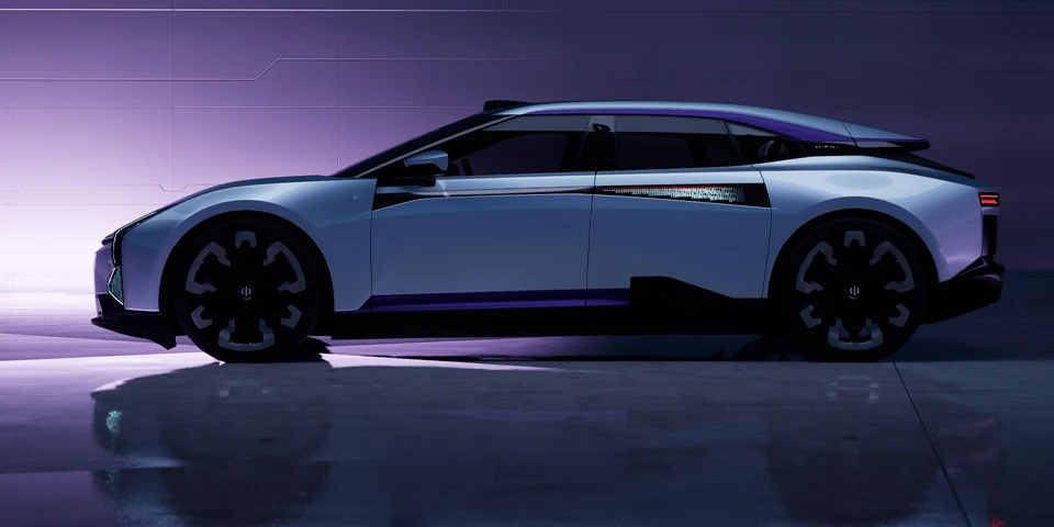 High Speed Hiphi Hiphi Z Electric Energy 4 Wheels 4 Seats Dual Motor ...