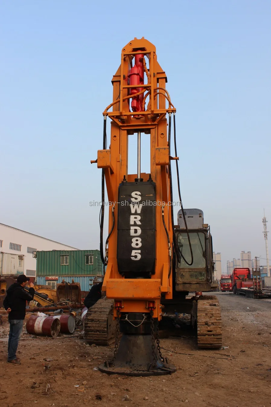 Rapid Impact Compaction Machine Hydraulic Drop Hammer for Ground ...