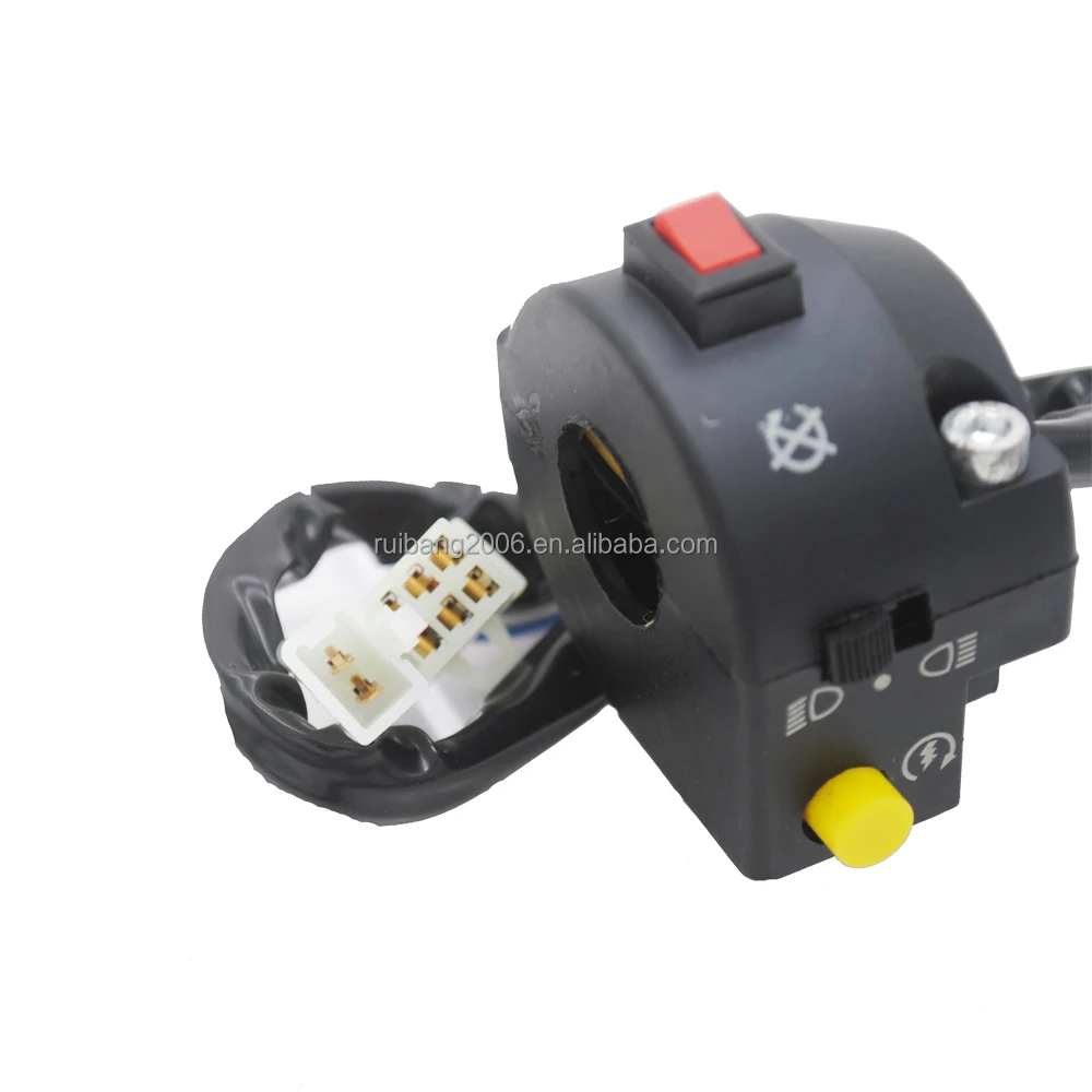 Universal 3 Function Left Handlebar Engine Start Stop Switch For 49cc ...