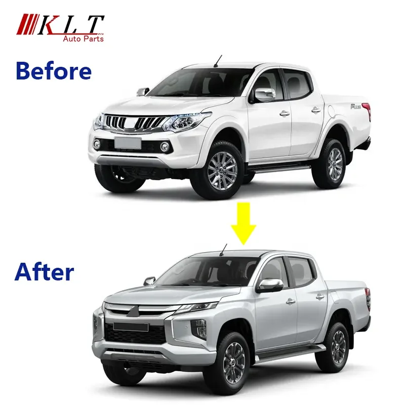 Klt High Quality Car Bumper Oem Model Facelift Body Kit For Mitsubishi ...