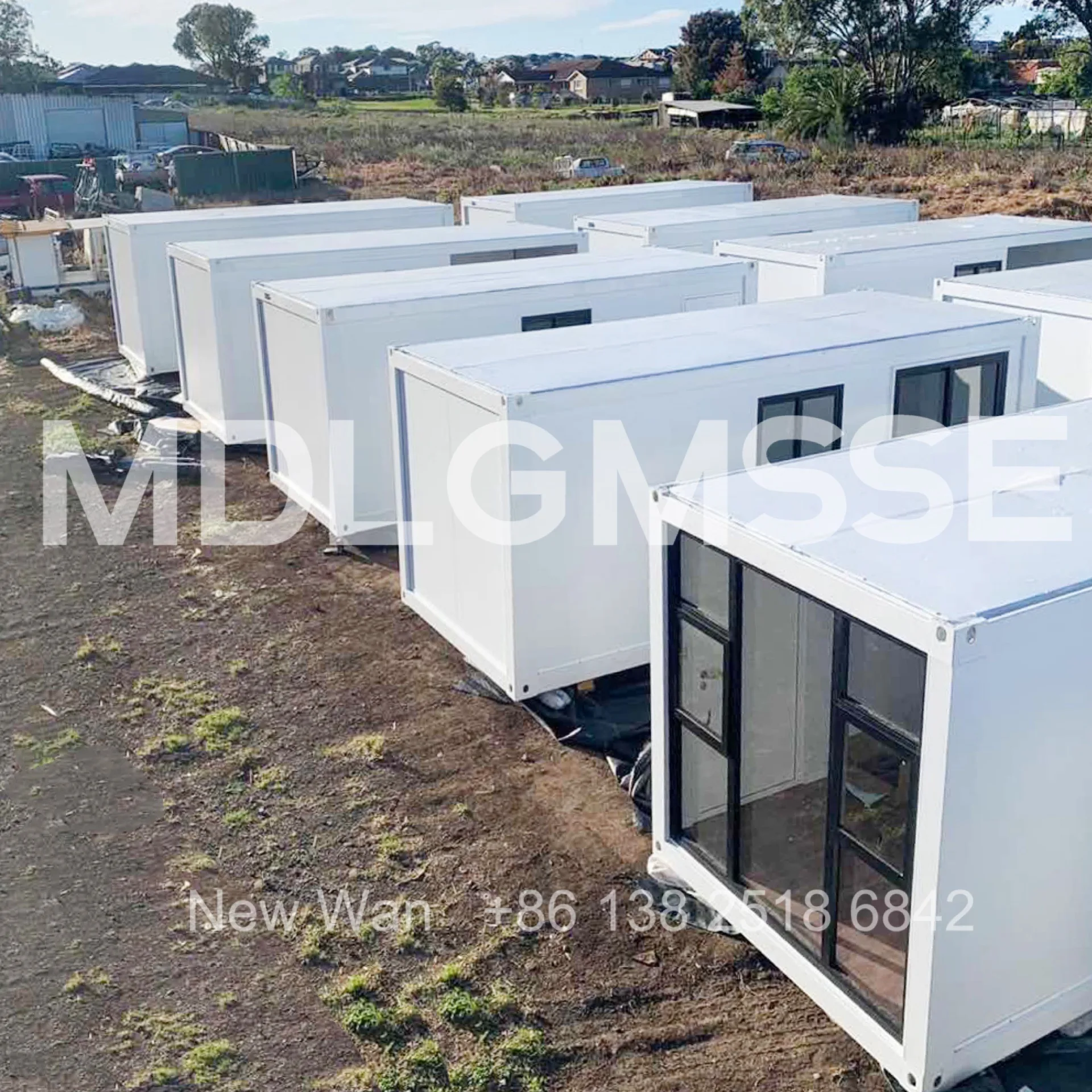 2 Story Emergency Modular Holiday House Townhouse Casa Container Van ...