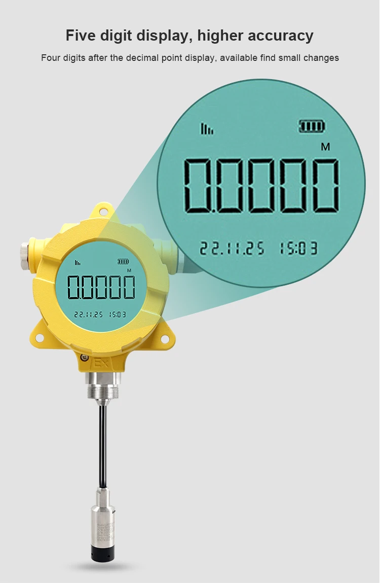 Holykell Remote Water Level Monitoring System Water Tank Level Sensor ...