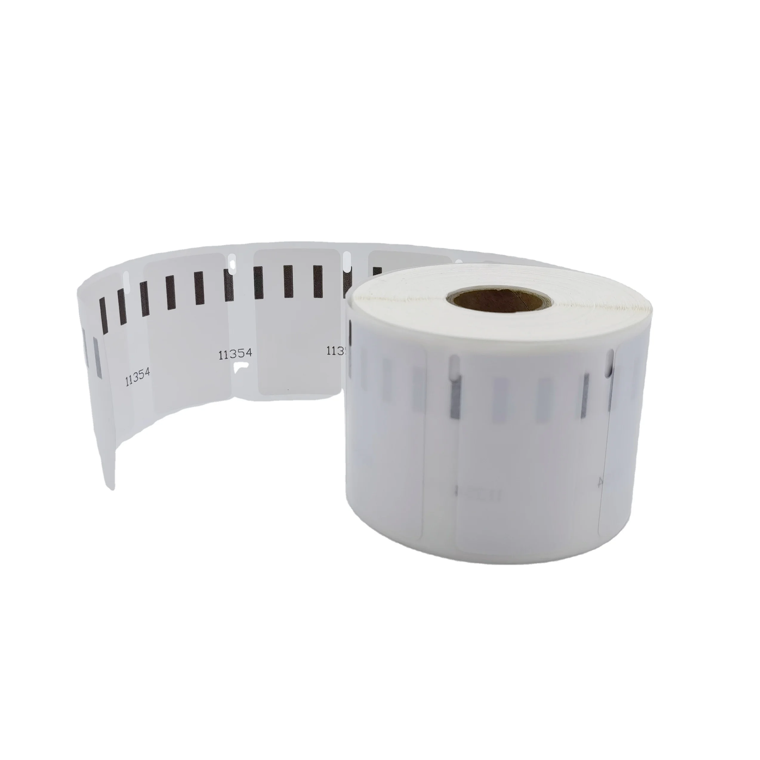 Custom Black On White Barcode Label Rl-d-11354 Etiquette Self Adhesive ...