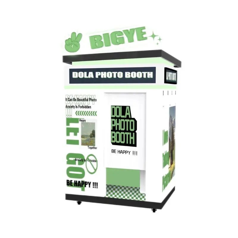 Digital Photo Booth Coin Operated Photo Booth Printer Commemorative ...