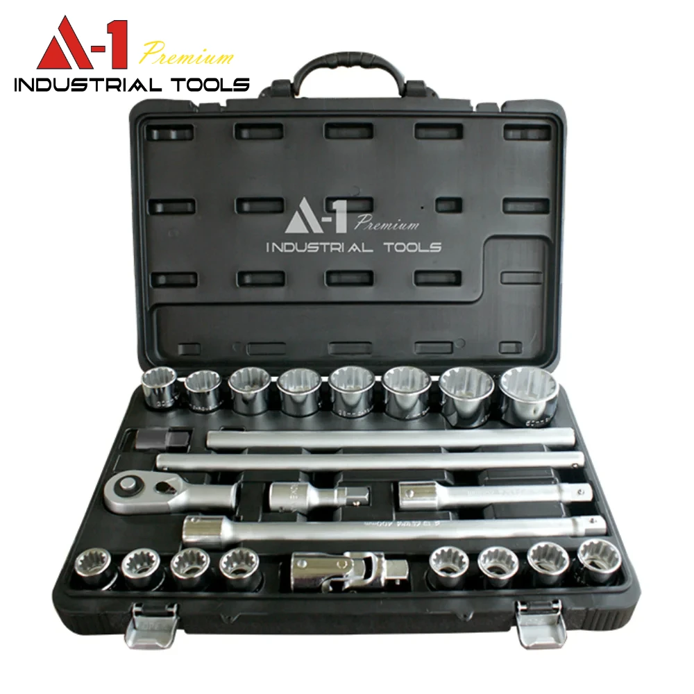 Premium 24 Piece 3 4 Dr Spline Socket Set For Cars Used Multi Purpose ...