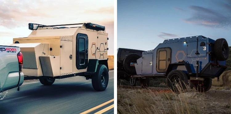 4X4 Multifunctional Overland Travel off Road Trailer Camper