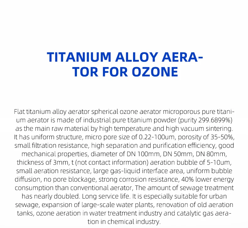 Qlozone High Efficient Mixed Ozone Water Diffuser Micro Nano Bubble ...