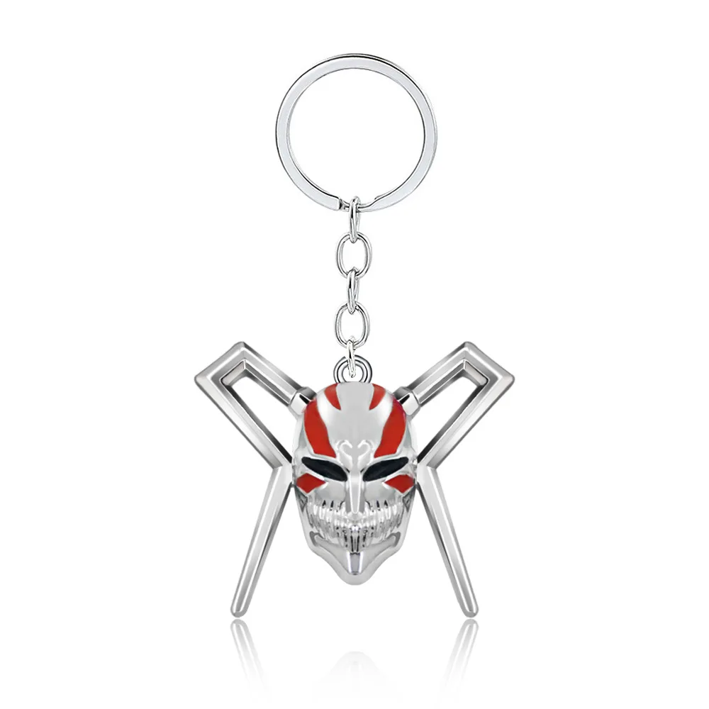 Anime Bleach Kurosaki Ichigo Mask Keychains Hitsugaya Toushirou Katana ...