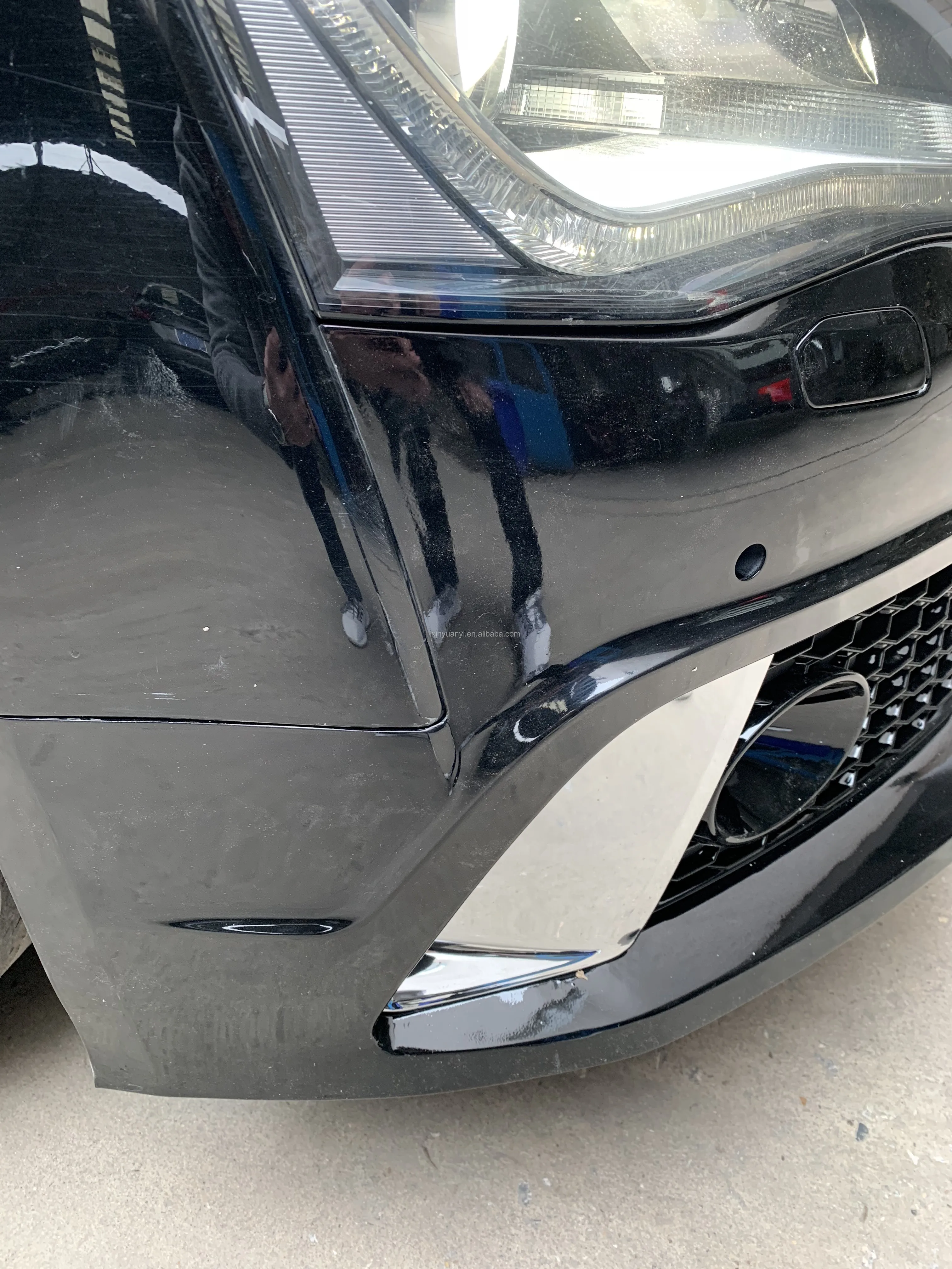 Upgrade Audi A8 Body Kit - Front Bumper with Grille Facelift