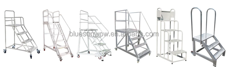 Aluminum Mobility Bridging Steps - Double Side Ladder