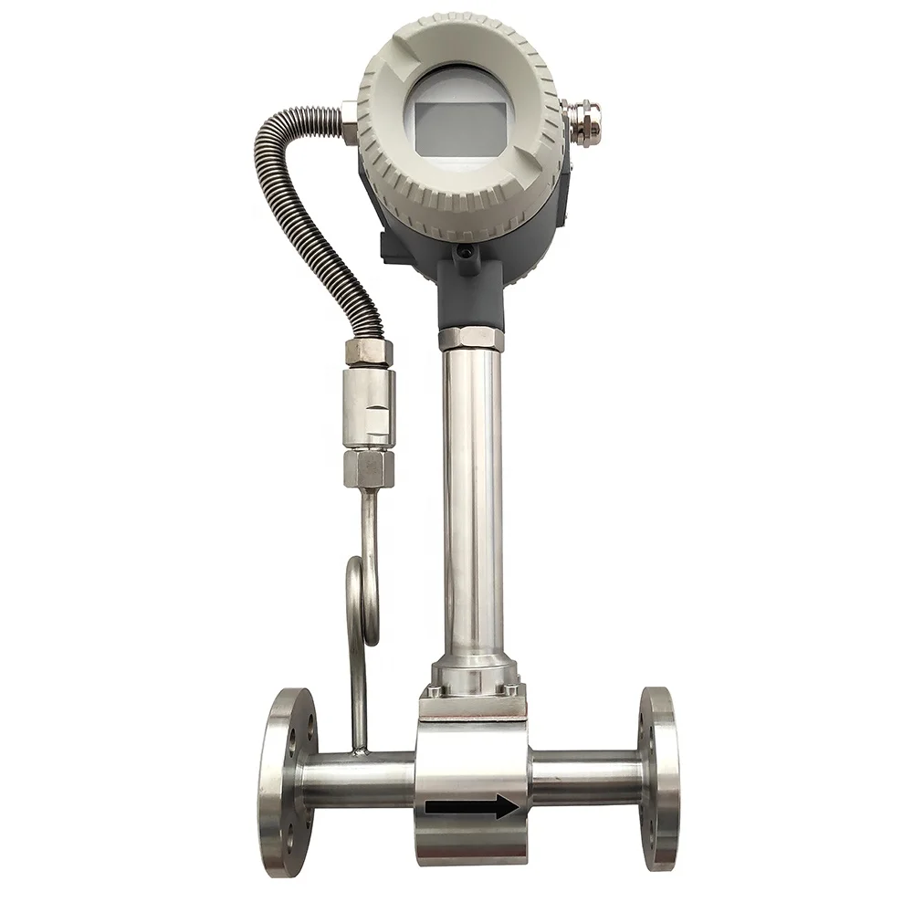 Steam,Gas,Sensor Cable Water Flow Meter /vortex Flow Mete/ Intelligent Vortex Flowmeter Steam ...