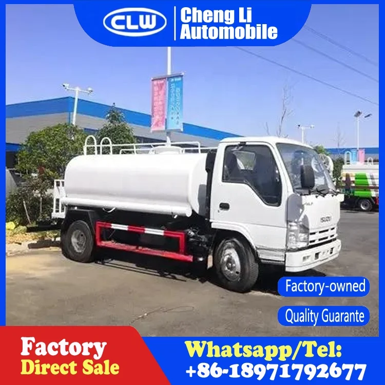 Japan 5m3 Water Tanker Truck 4x2 5000 Liters Milk Transport Tank Truck ...