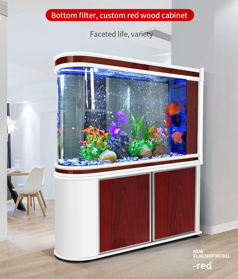 Semi Circular Fish Tank - Stocked Aquarium from Guangdong