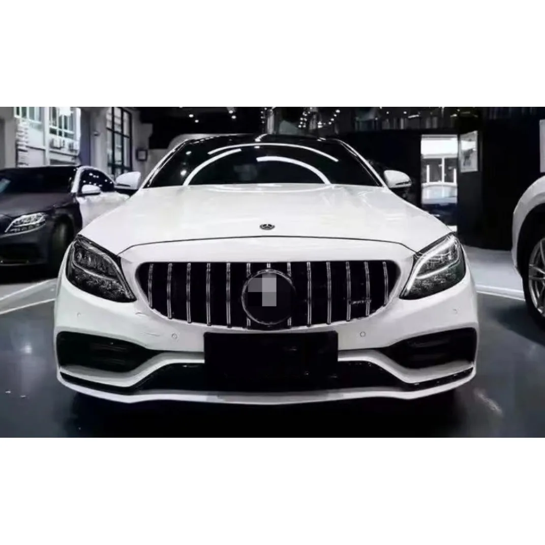 Upgrade S63 Amg W205 Bodykit Front Rear Bumper For Mercedes W205 Benz S ...