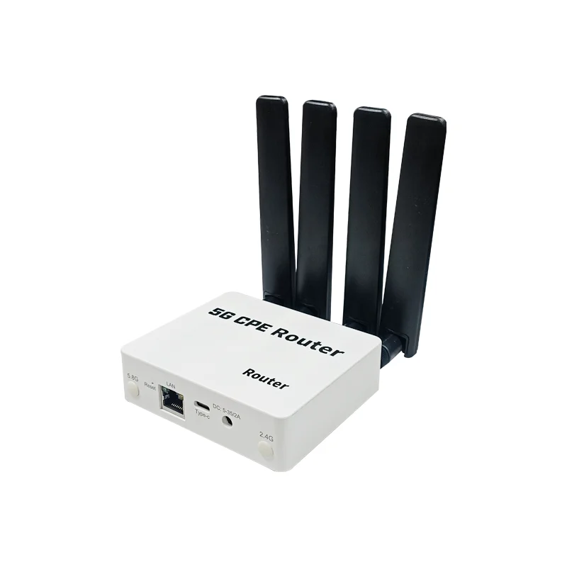 High Speed Openwrt Gigabit 5G CPE Router wifi router 4g lte with sim ...