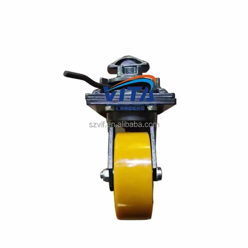 SS New Style ISO Shipping Sea Container Caster Wheels With Brake ...