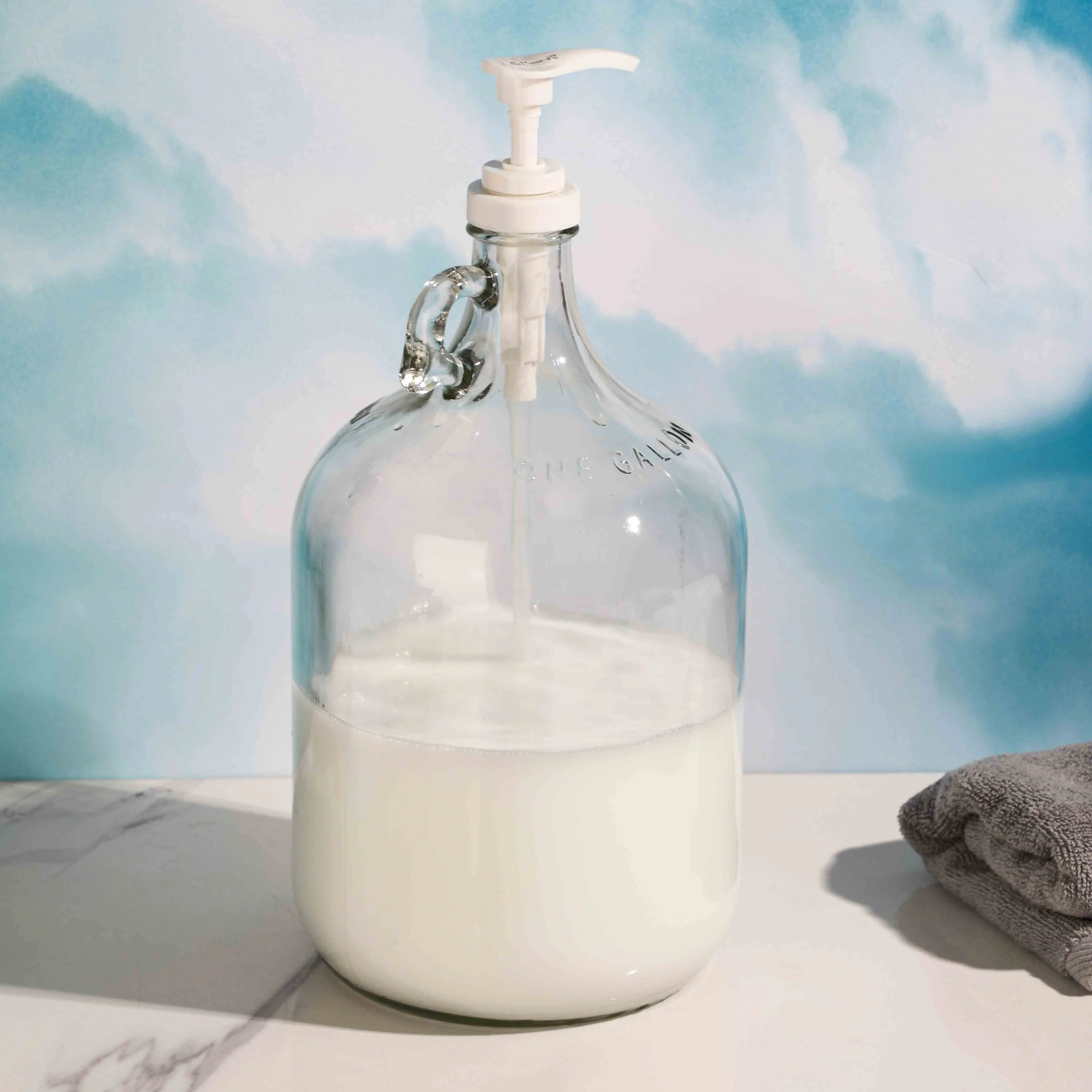 Laundry Detergent Container - Gallon Refillable Glass