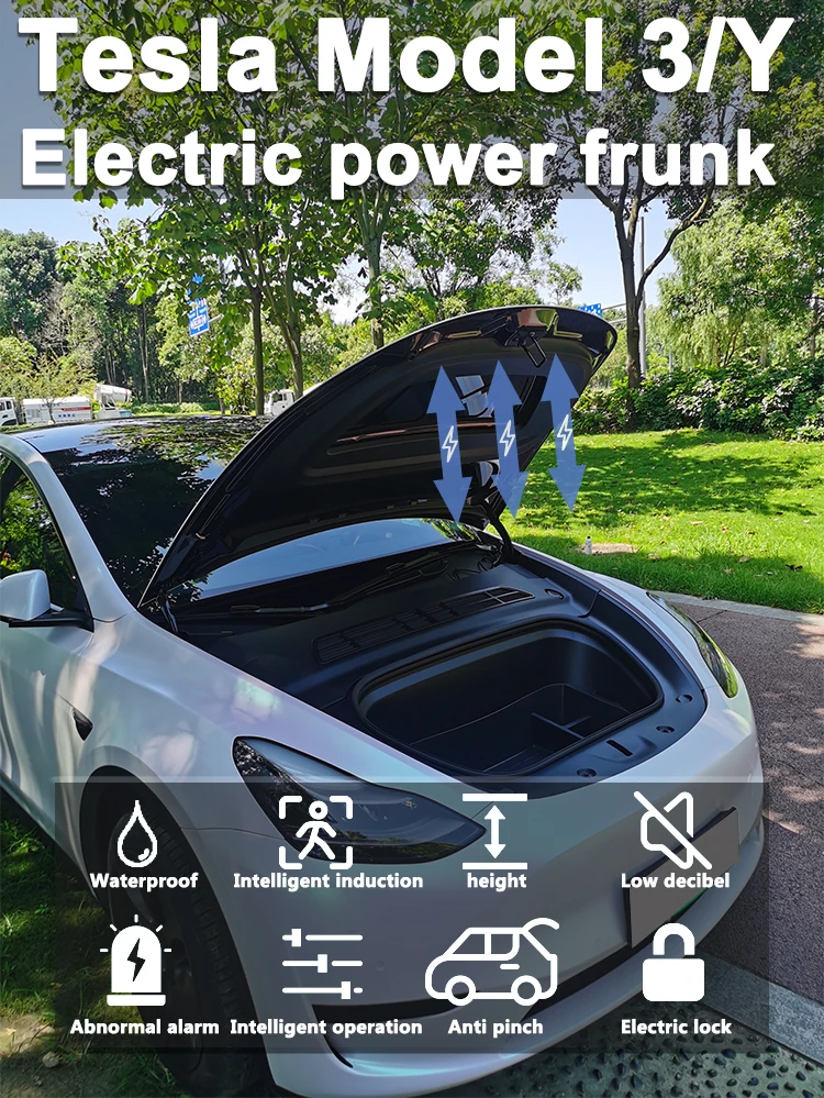 Accessories Power Frunk Kit Tesla Model 3/y 2023 Electric Car - Buy ...
