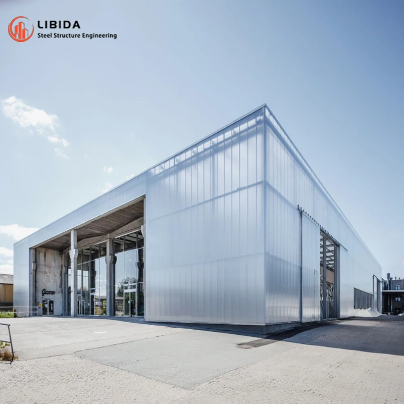Modern Prefab Steel Structures for Wedding Halls & Warehouses